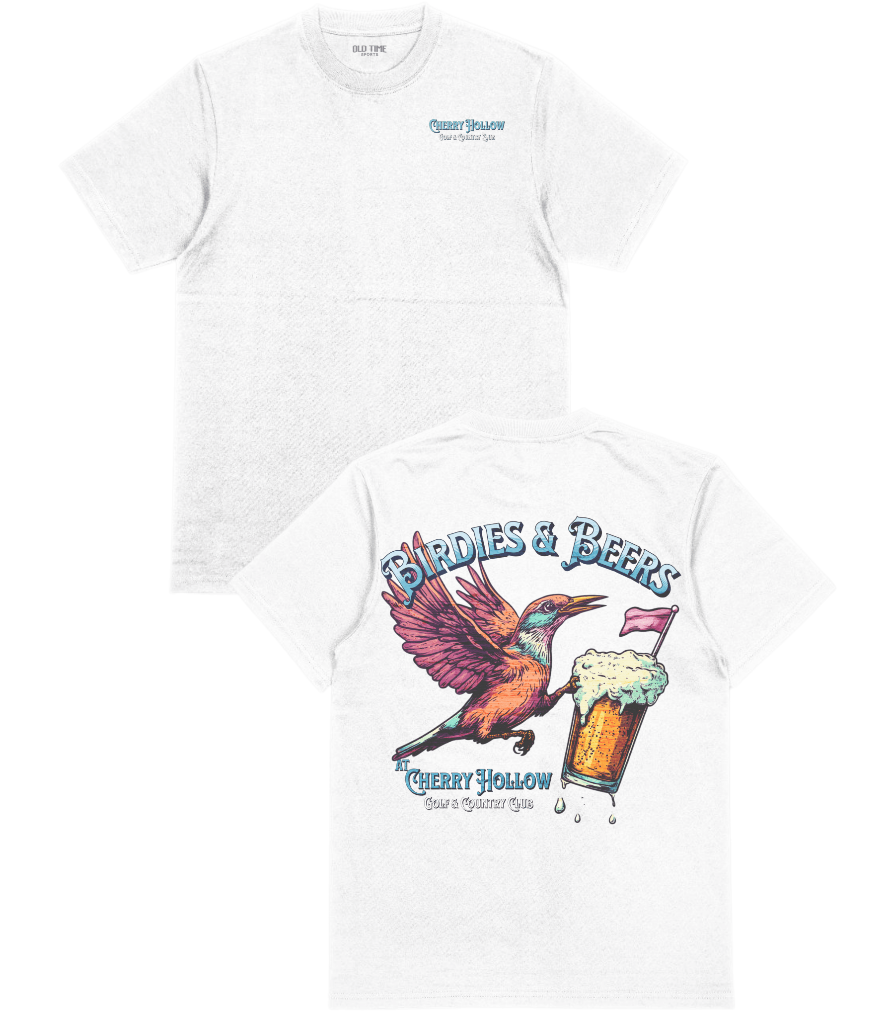 Birdies & Beers T-Shirt – Old Time Sports